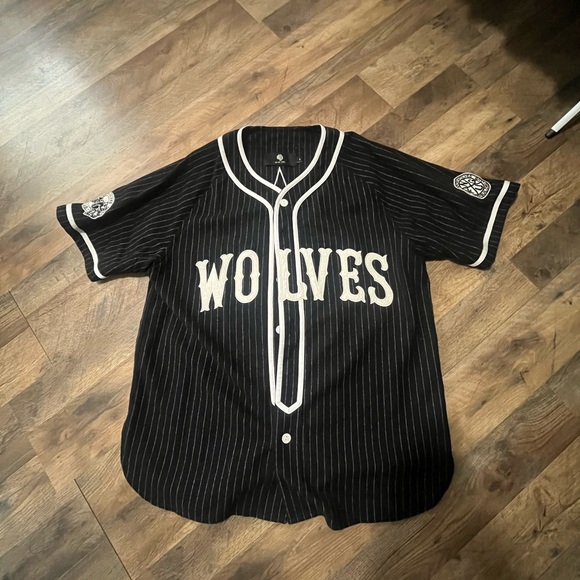 Darc Sport | Shirts | Darc Sport Wolves Pinstripe Jersey | Poshmark